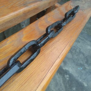 Chain Hand Forged Chain Medieval Metal Chain Plant Hanger | Etsy