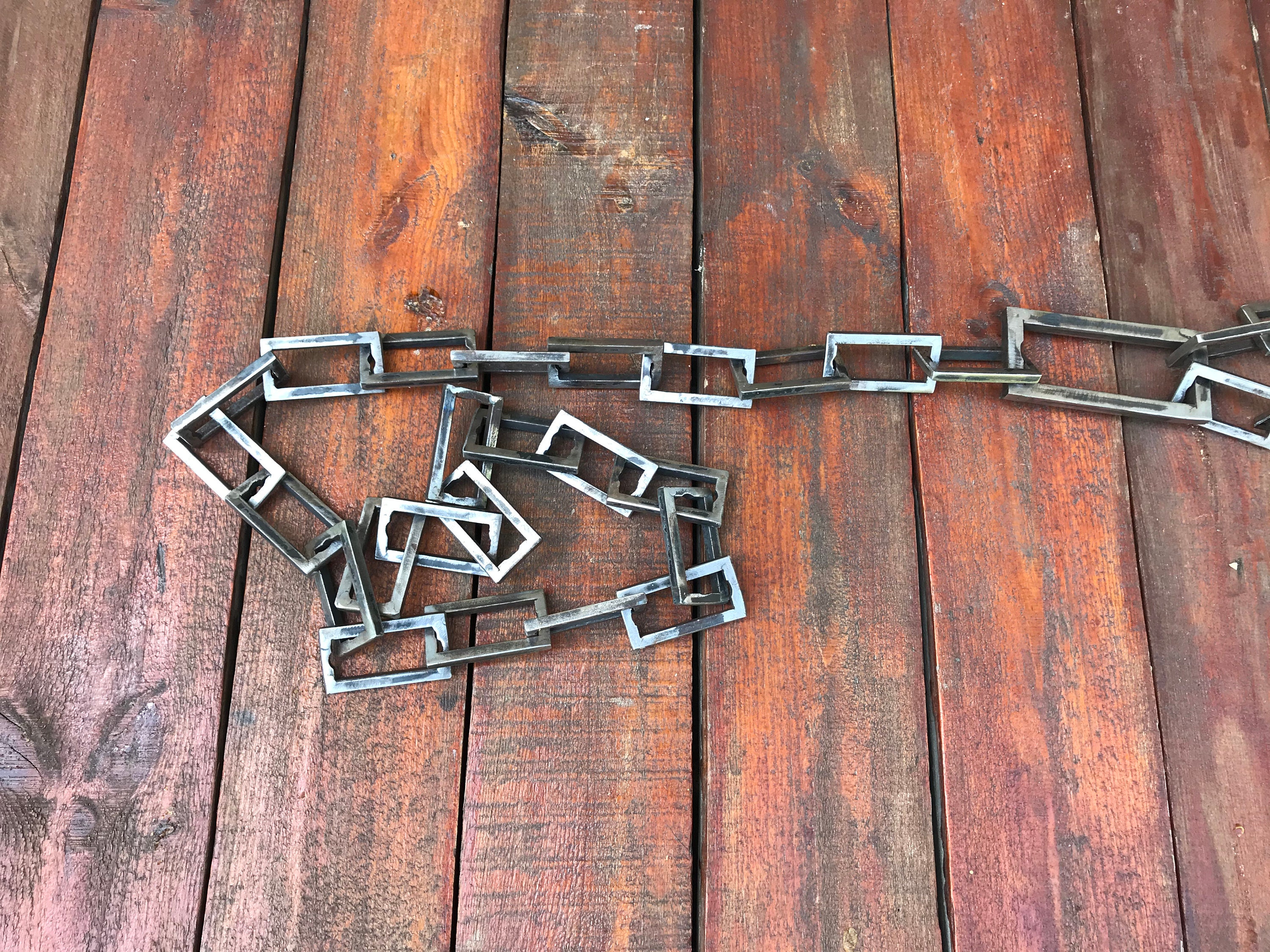 Hand forged chain hanging bed hammock chain flying bed | Etsy