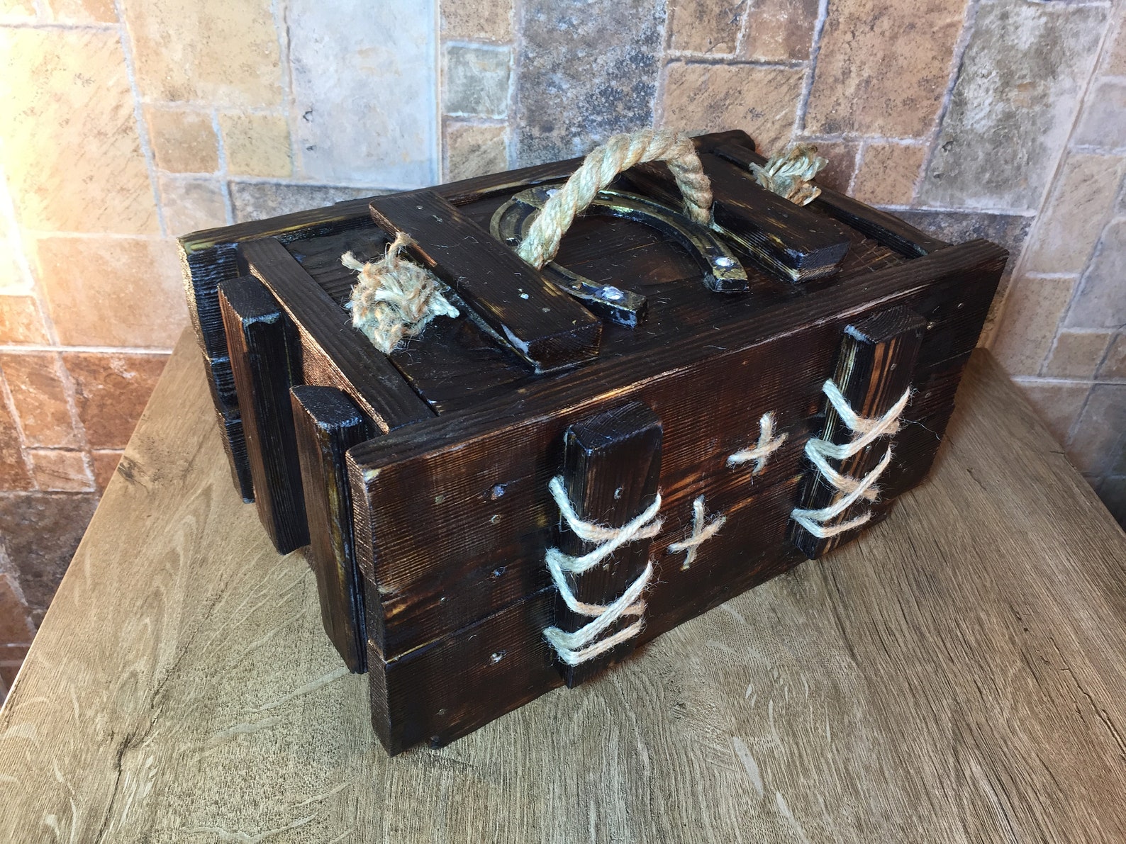 Gift Box, Wooden Gift, Custom Engraved Box, Treasure Chest, Wooden Box ...