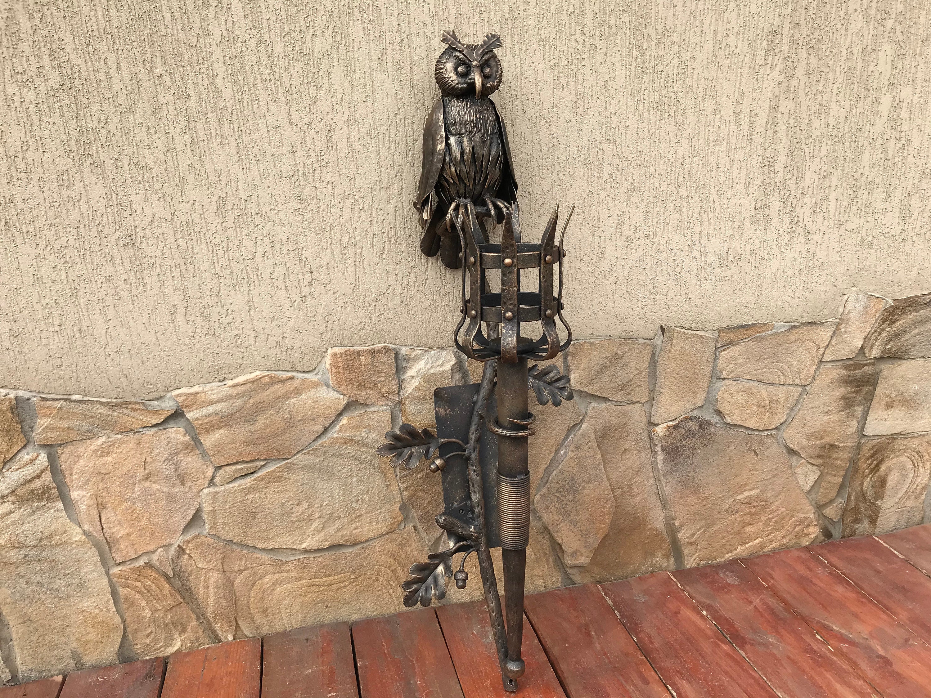 Medieval Sconce, Castle Decor, Iron Anniversary, Wall Sconce,viking ...