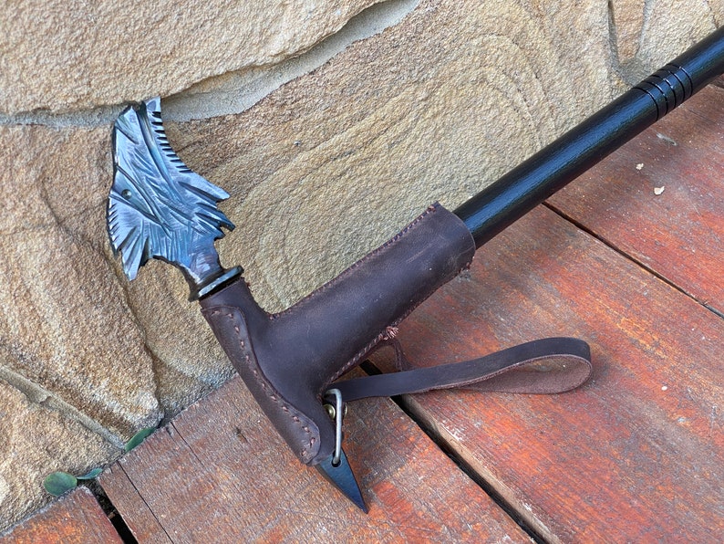 Dragon Cane Railrod Spike Walking Cane Dragon Walking | Etsy