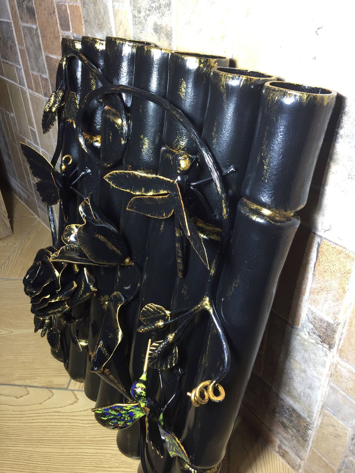 Metal Wall Art Metal Artwork Wall Hanging Art Hand Forged | Etsy