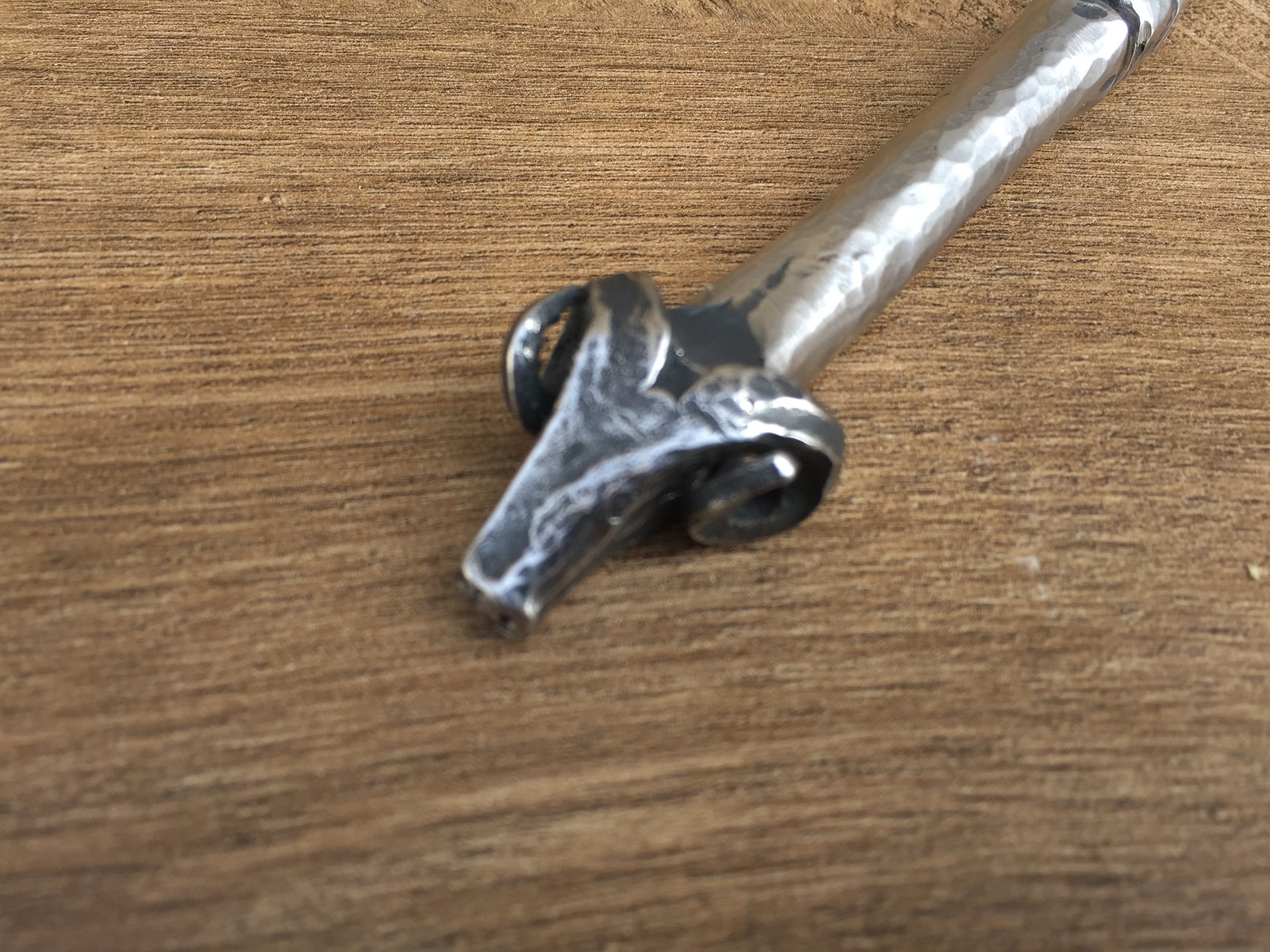 Stainless Steel Fork Viking Fork Hand Forged Fork Rustic - Etsy