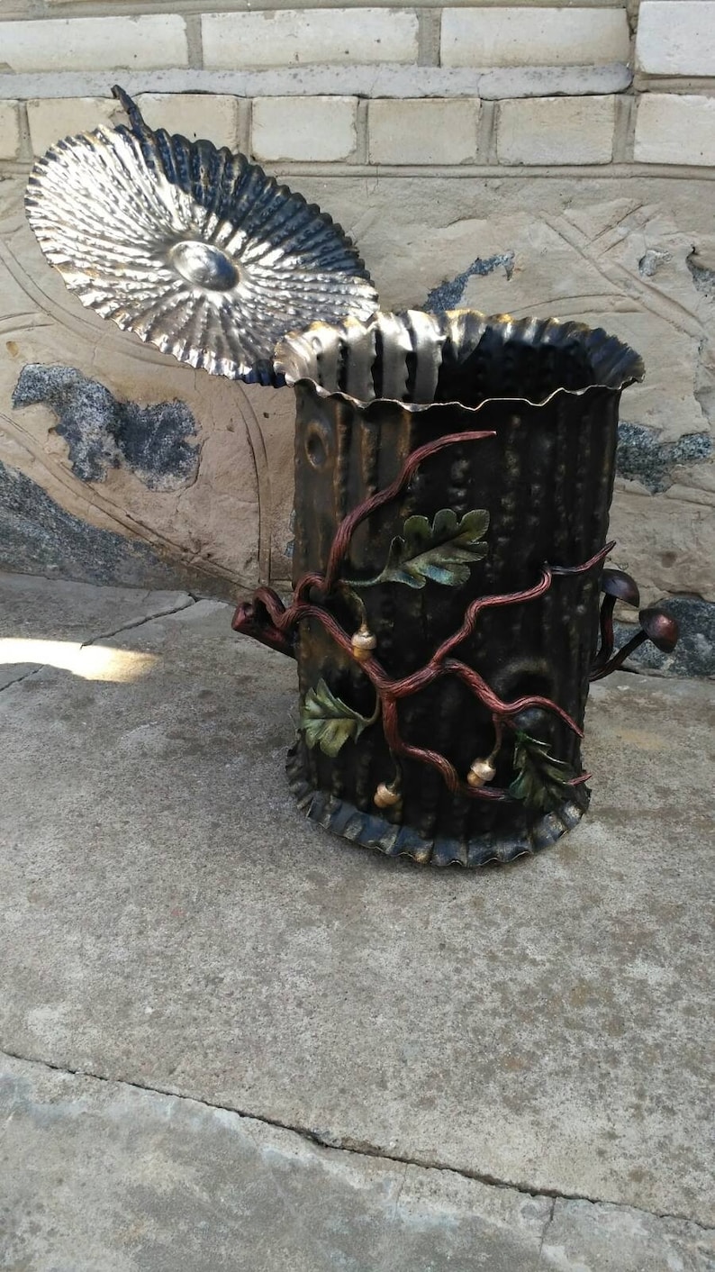 Waste Bin Chest Trash Bin Trash Can Waste Basket Garbage - Etsy