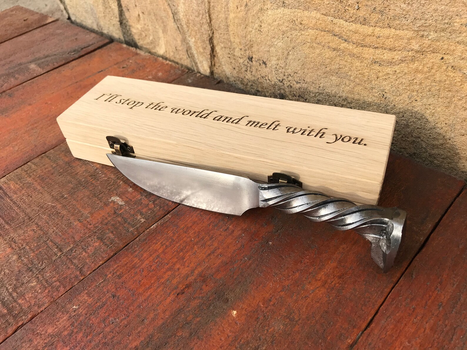 Personalized Mens Gift Knife Gift Gift Box Mens Anniversary - Etsy