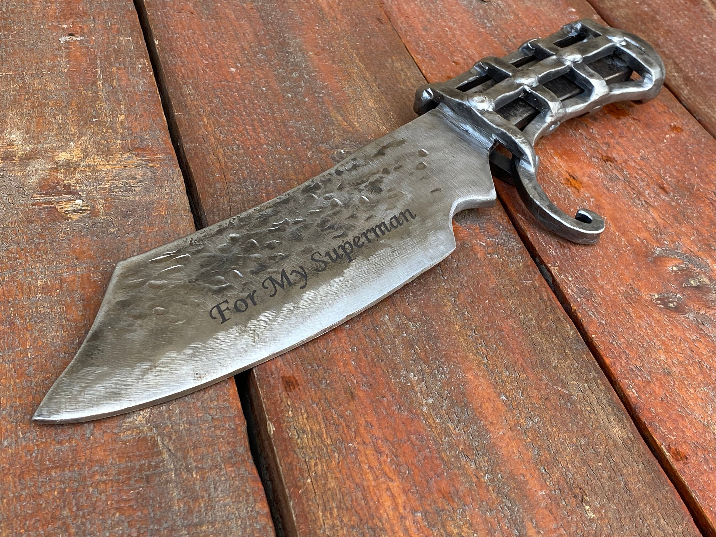 Knife Kitchen Axe BBQ Knife Mens Gift Butcher Knife Meat | Etsy