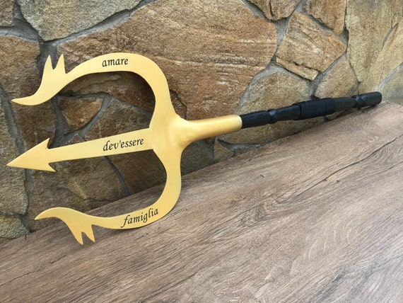 Engraved Trident Custom Trident Neptune Trident Trident - Etsy