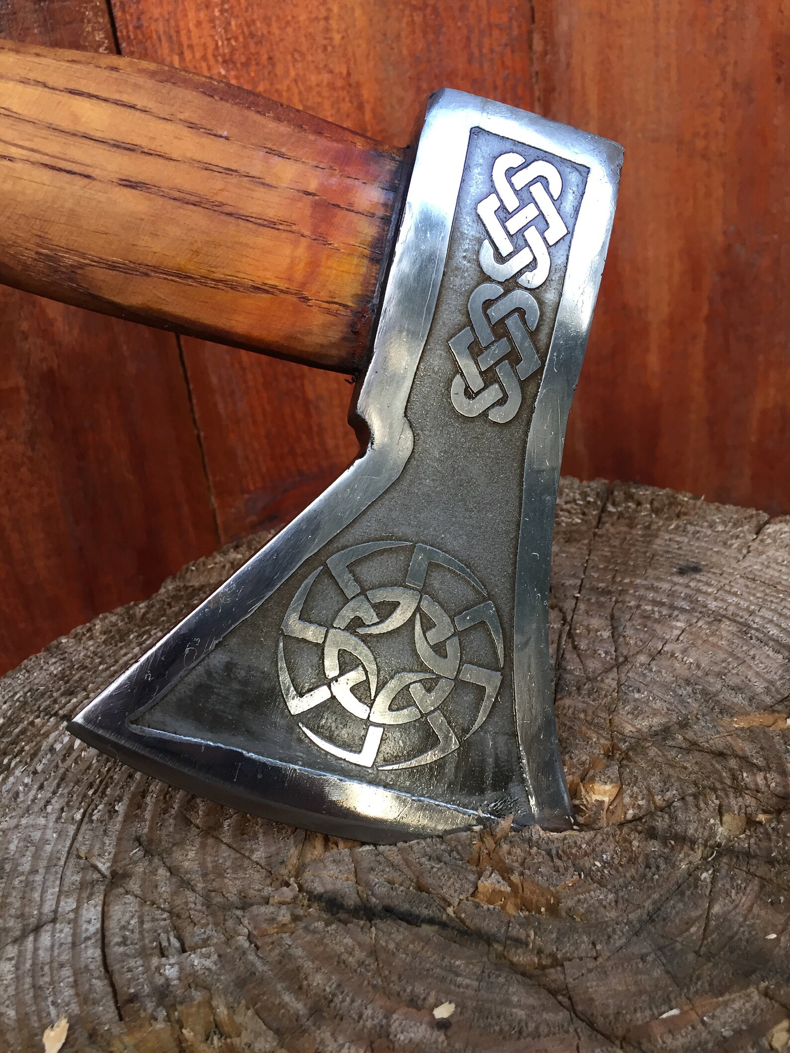 Runic axe axe with runes personalized runes viking rune | Etsy
