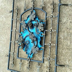 Window Grate, Window Grille, Window Art, Metal Panel, Window Cover ...