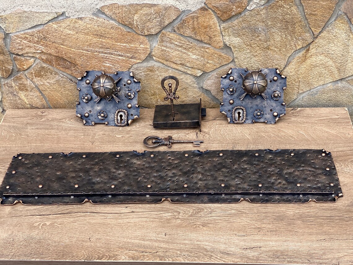 Medieval decor door hardware antique door door handle door | Etsy