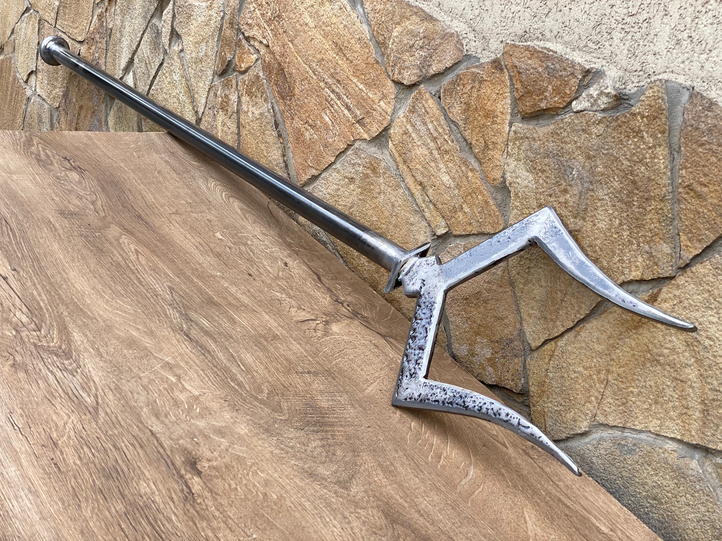 Bident Fork Neptune Decor Cosplay Poseidon Prop DIY | Etsy