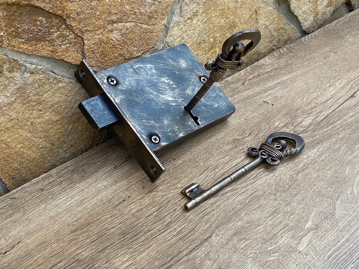 Medieval Lock Key Door Lock Medieval Door Hardware Lock - Etsy
