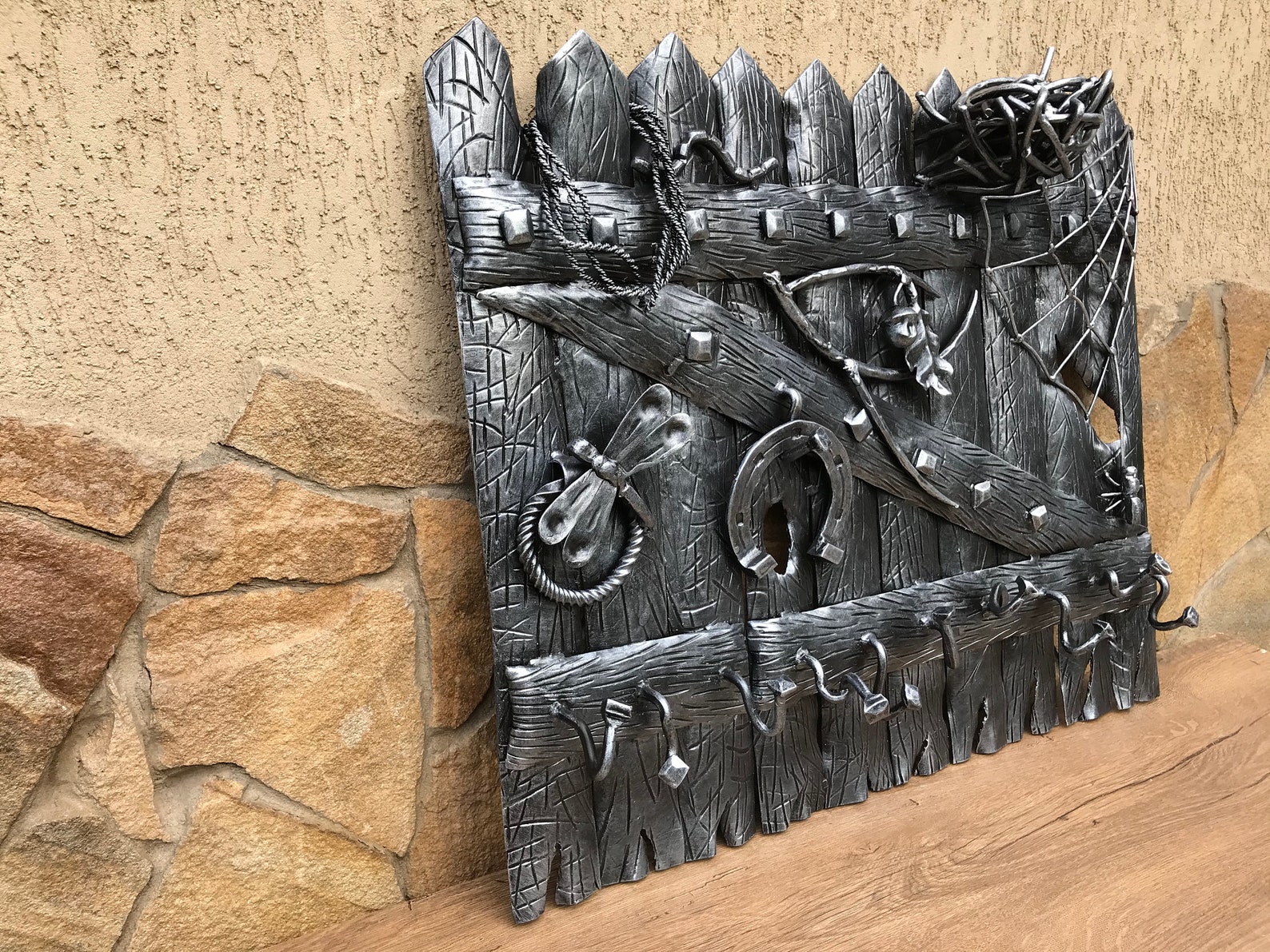 Wall Hook Key Holder Hooks Entryway Decor Wall Key Holder - Etsy