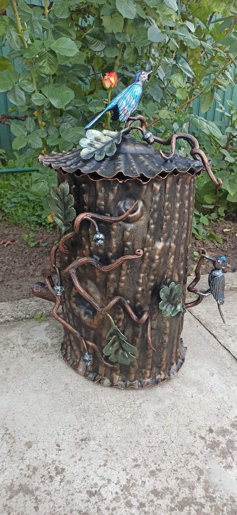 Waste Basket Chest Trash Bin Trash Can Garbage Can Waste - Etsy