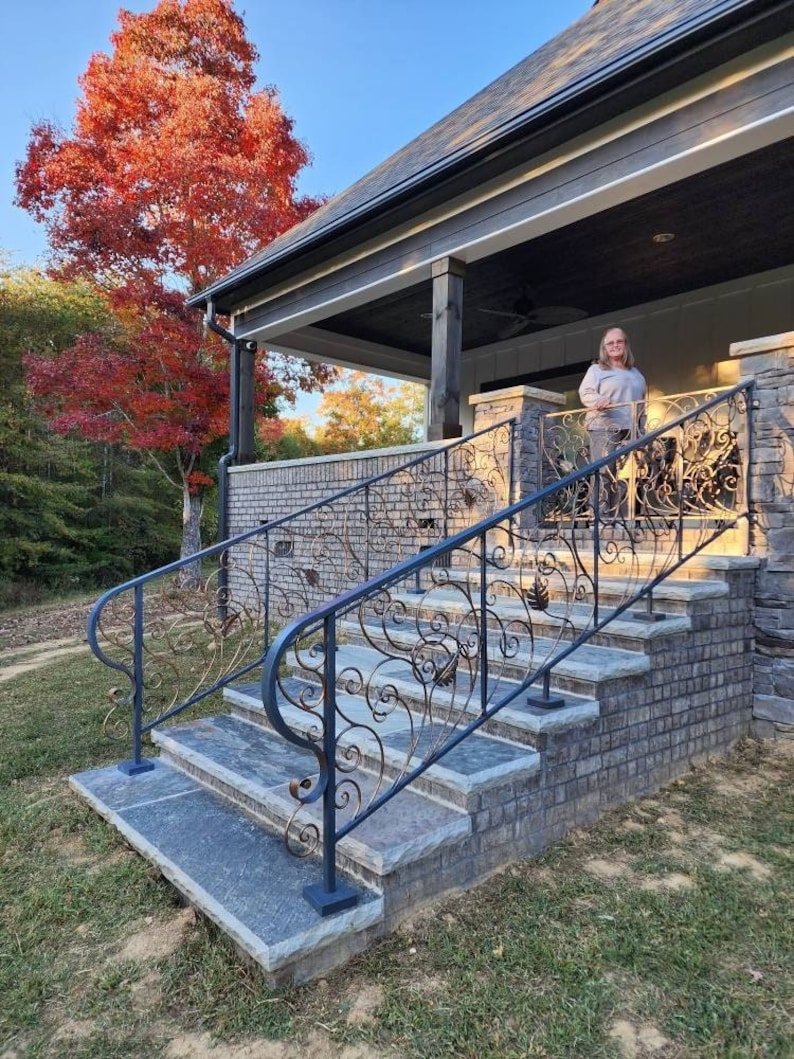 Stair Railing Renovation Balcony Railing Hand Railing - Etsy
