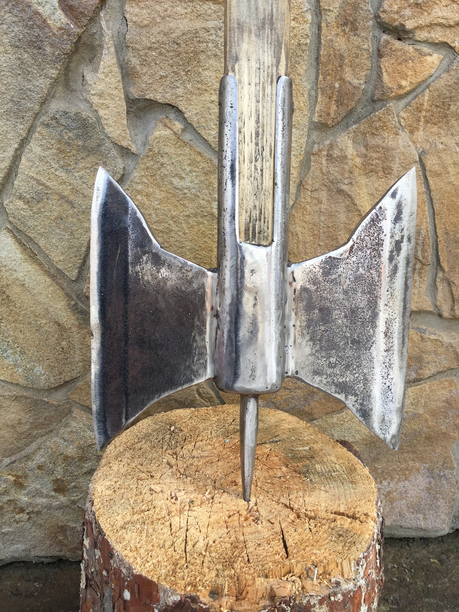 Double Head Axe Viking Axe Tomahawk Hatchet Mens Gifts - Etsy