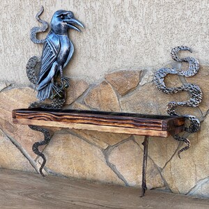 Kitchen Rack, Raven, Kitchen Shelf, Spice Rack, Crow, Wall Shelf ...