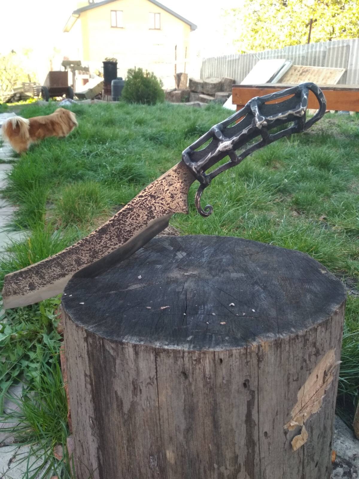 Knife Kitchen Axe BBQ Knife Mens Gift Butcher Knife Meat - Etsy