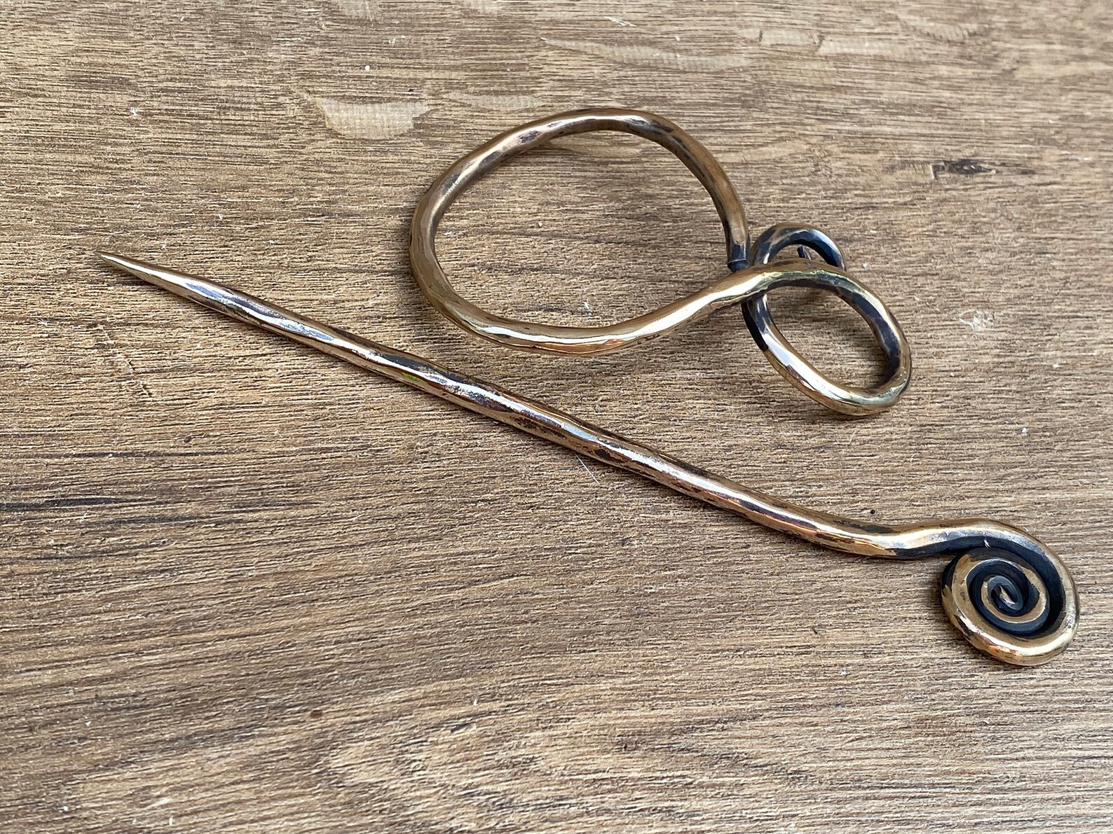 Bronze Hair Pin Bronze Gift Hair Pin Bronze Gift for Wife | Etsy