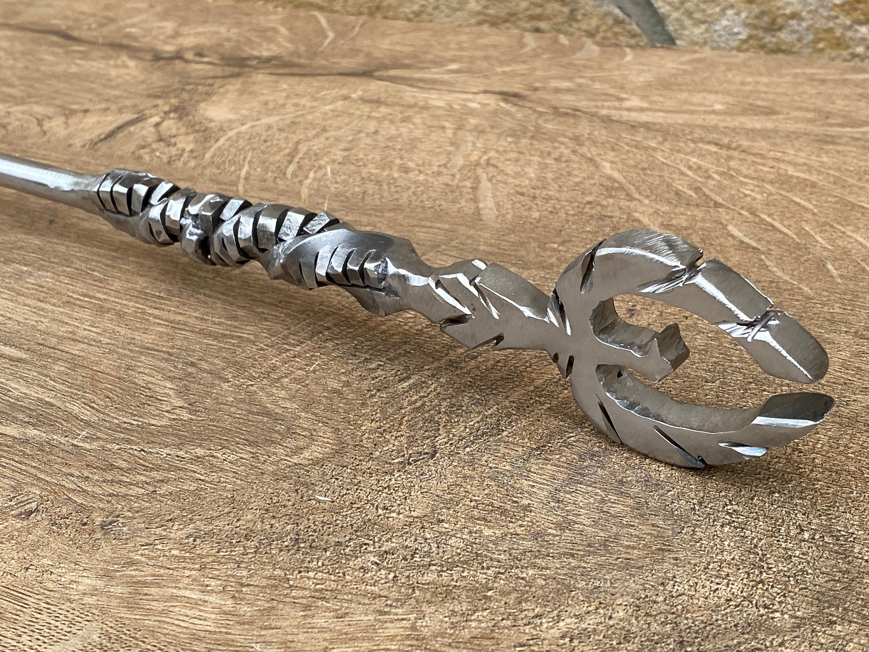 Stainless Steel Fire Poker Mens Gift Birthday Fireplace | Etsy