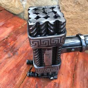 Hammer unique hammer rebar art viking tools rebar | Etsy