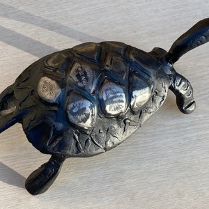 Turtle, Hand Forged Turtle, Turtle Gifts, Tropical Beach Decor ...