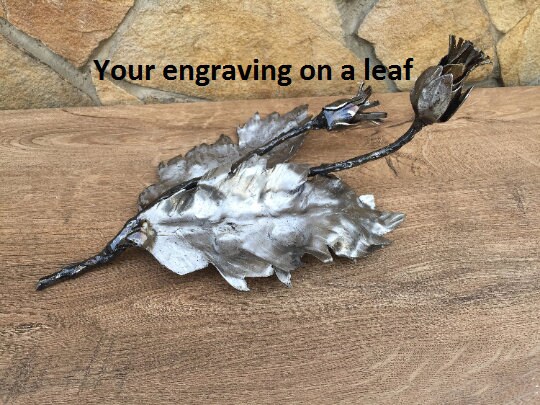 Hand Forged Thistle Iron Thistle Scottish Thistle 6th - Etsy