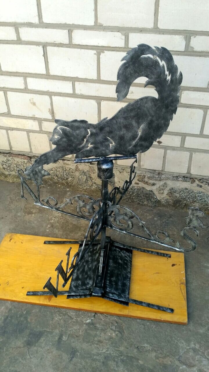Windvane, Weathervane, Wind Vane, Weather Vane, Weathercock, Roof Mount ...