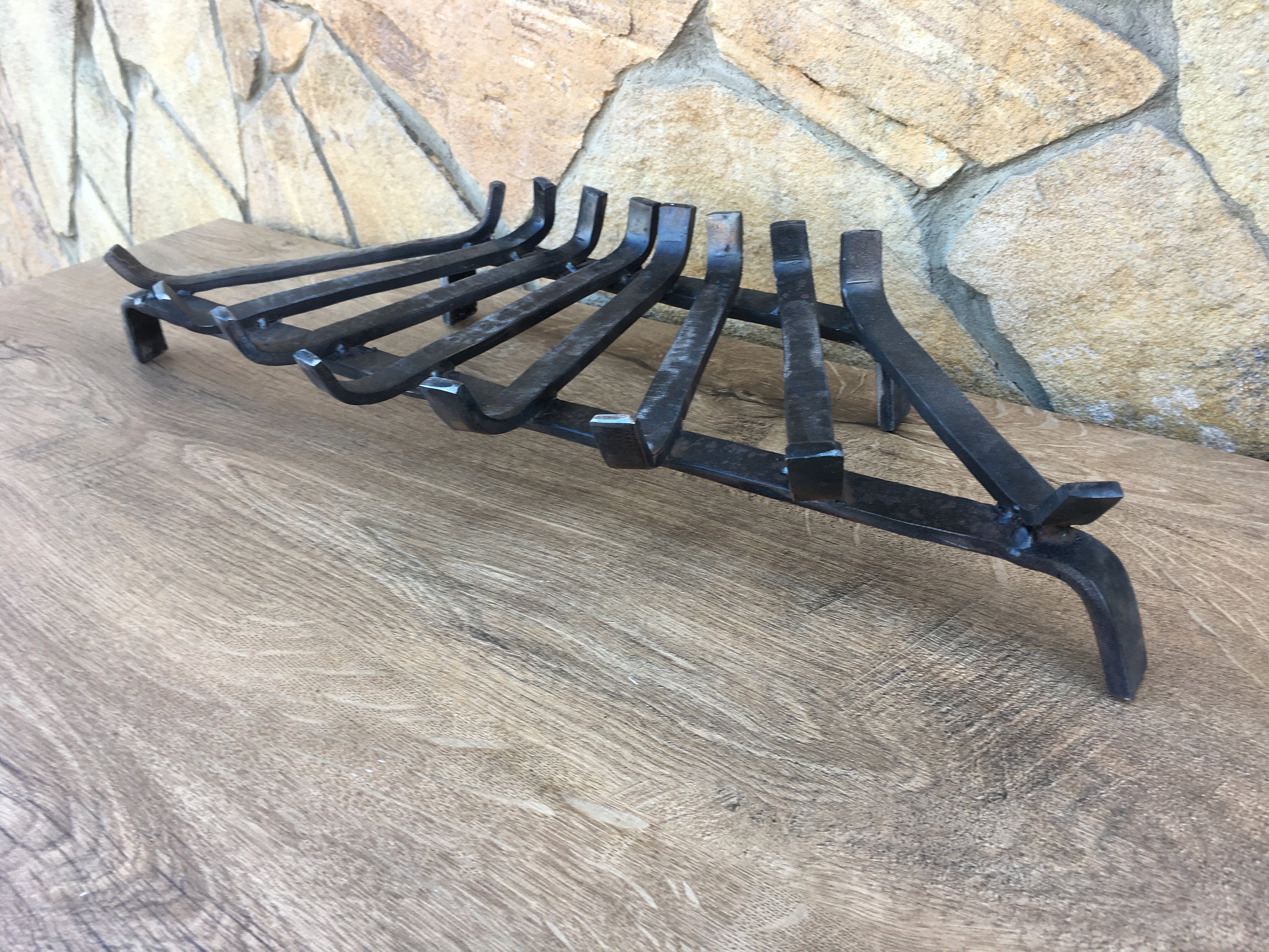 Fireplace grate log grate fire grate hearth wood holder | Etsy