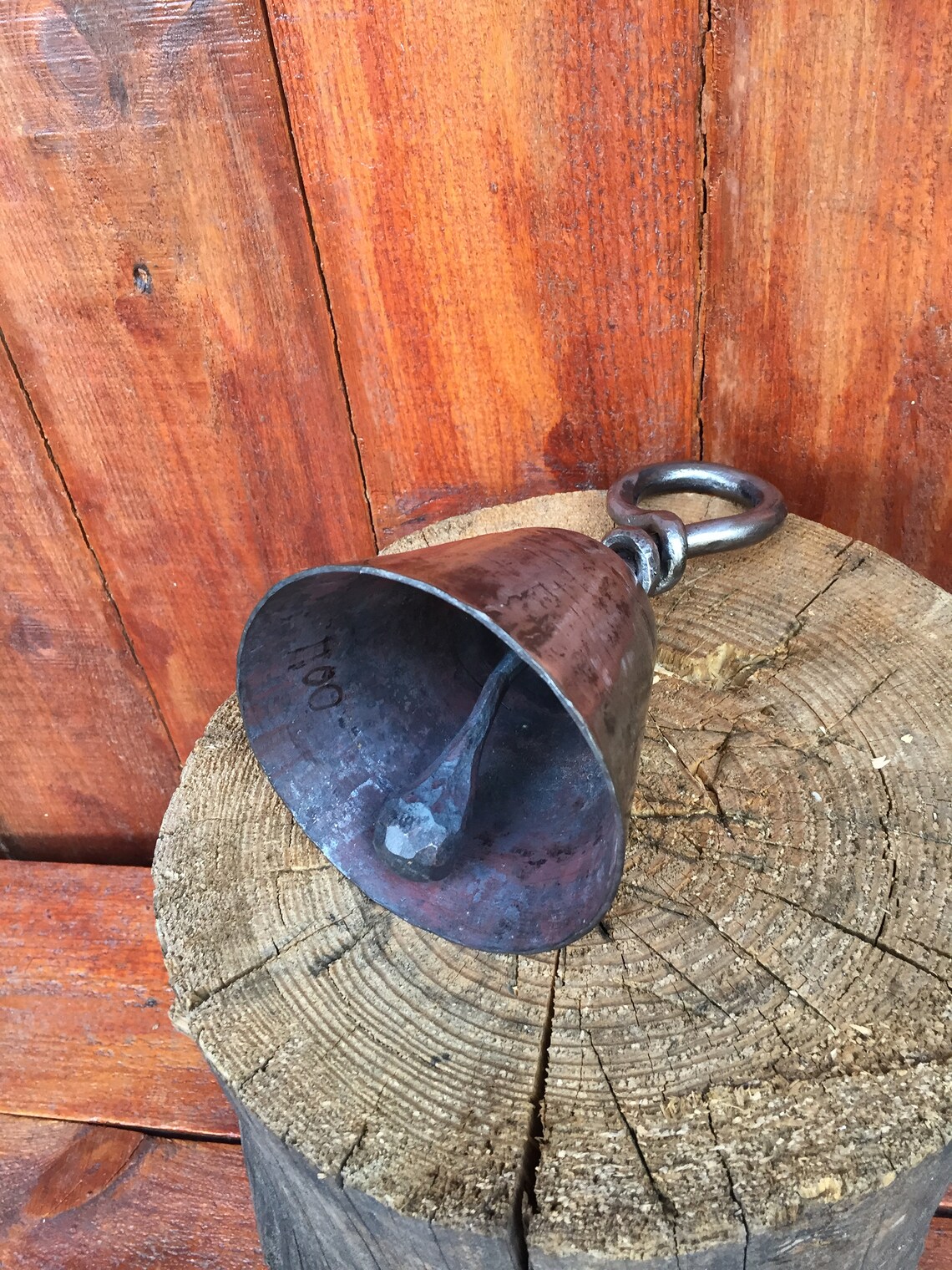 Hand forged bell handmade bell wrought iron bell metal | Etsy