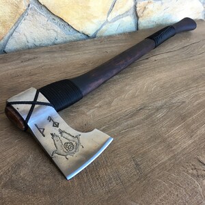 Runes, Runic Axe, Axe With Runes, Personalized Runes, Viking Rune ...