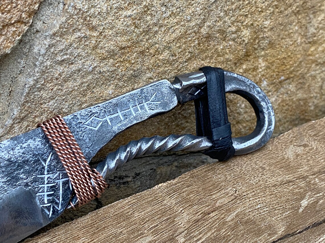 Rune Knife Runic Rune Mens Rune Gifts Rune Carving Rune - Etsy