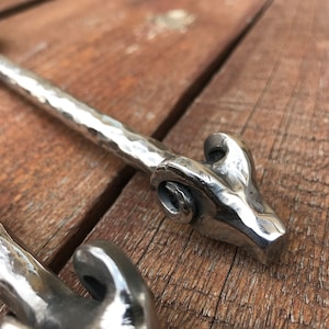 Stainless Steel, Cutlery, Medieval, Ram, Fork, Spoon, Picker, Dinner ...