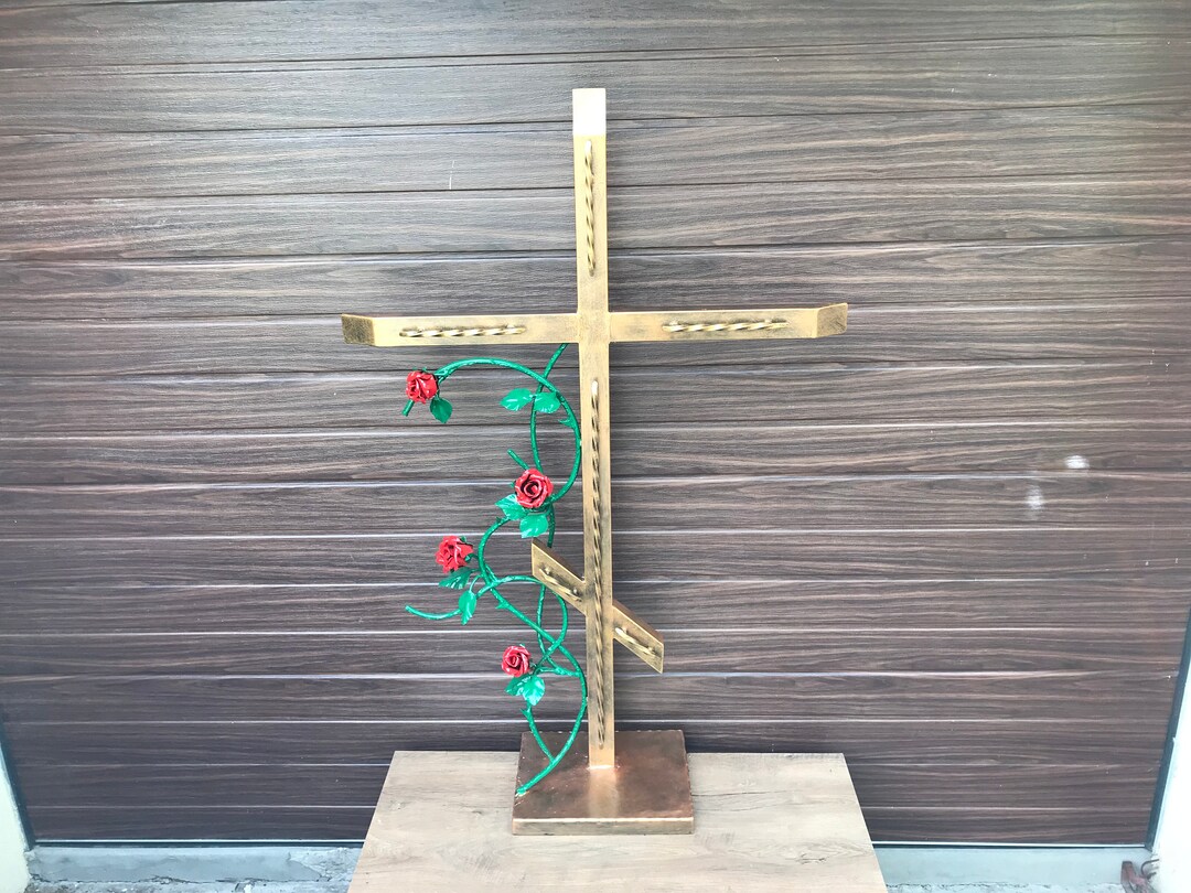 Memorial Cross, Cross for Grave, Mouring, Grief, Sympathy, Religious ...