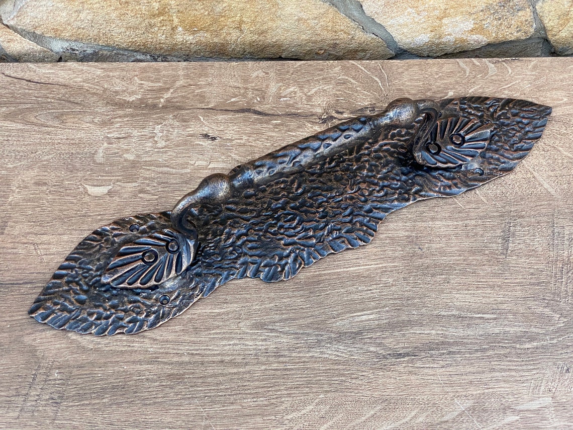 Door Handle Door Accessory Hand Forged Door Handle Barn - Etsy