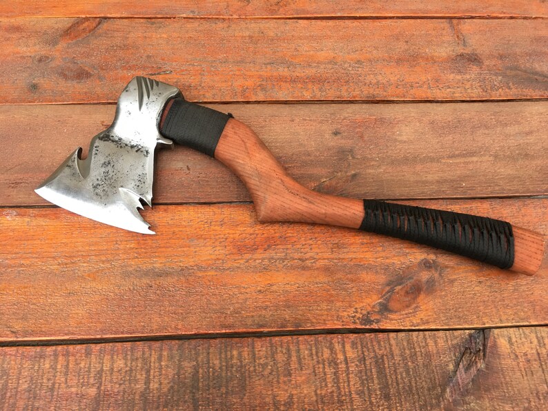 Viking Axe Tomahawk Throwing Hatchet Viking Bearded Axe - Etsy Norway