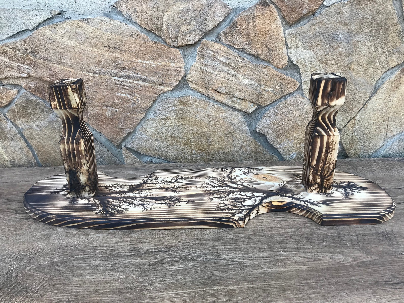 Trident Holder, Trident Stand, Wooden Holder, Wooden Stand, Holder ...