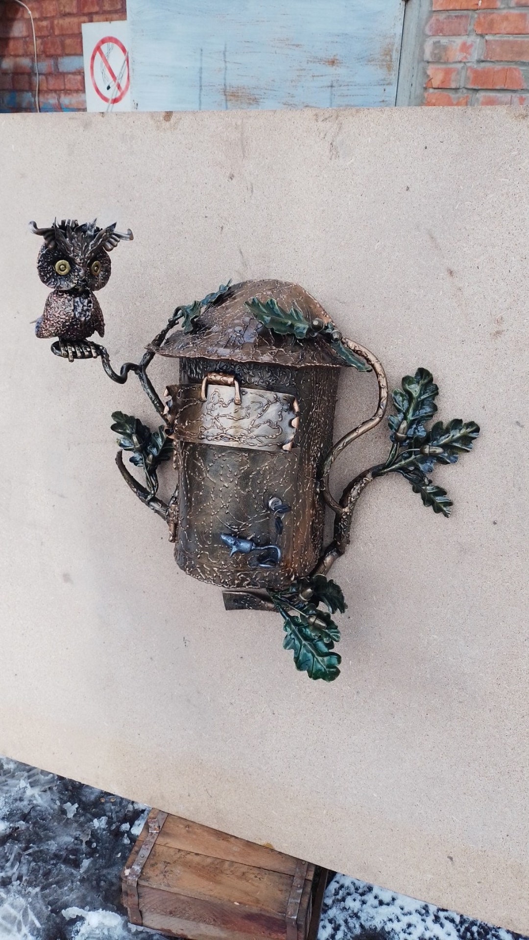 Mailbox, Owl, Post Box, Mail Box, Custom Mailbox, Forest, Renovation ...