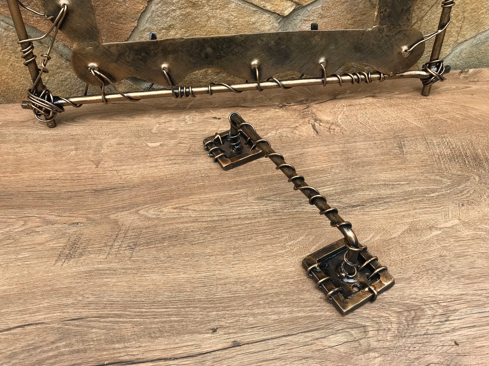 Mirror Frame Hand Forged Mirror Frame Hallway Mirror - Etsy