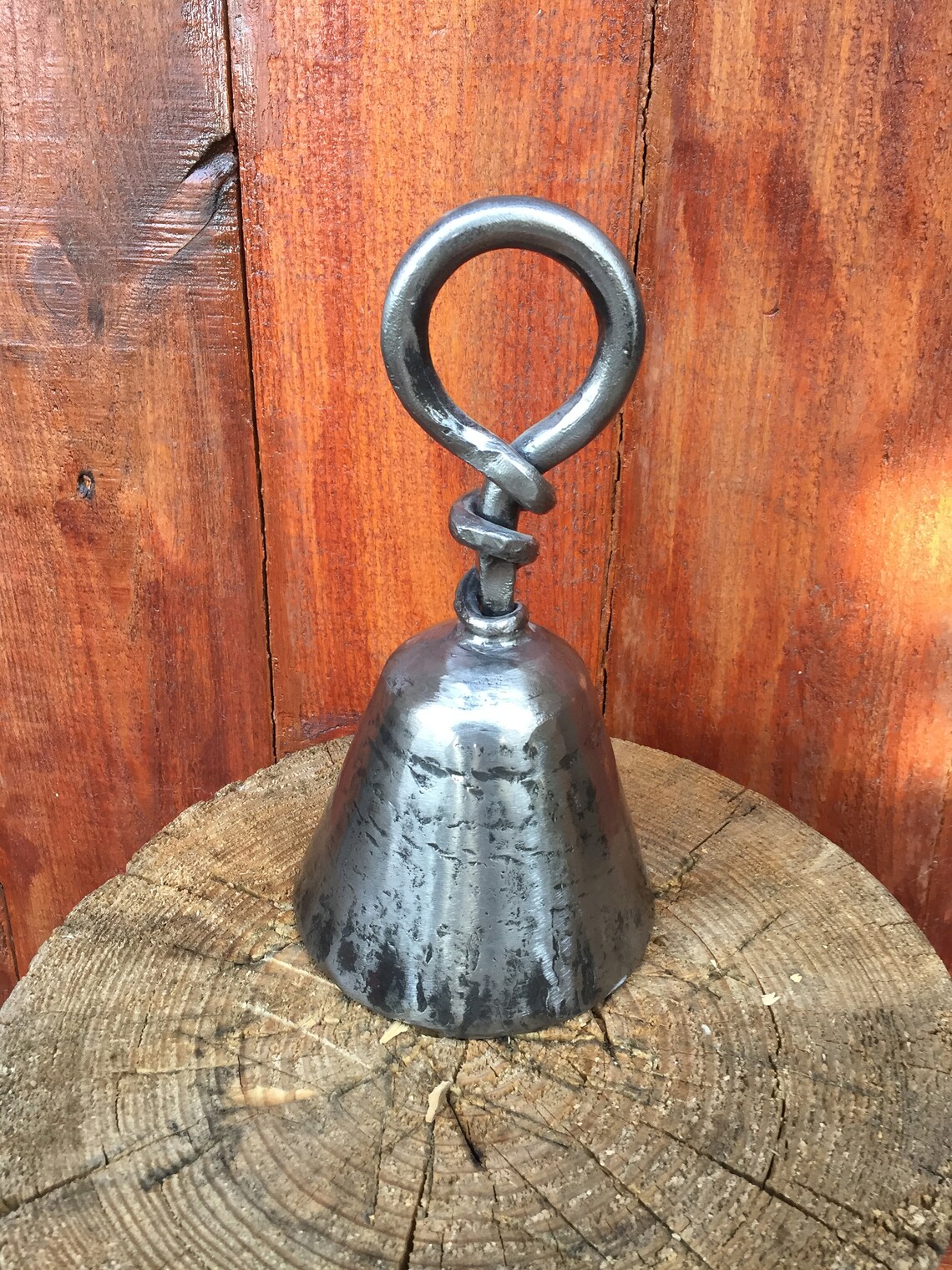 Hand Forged Bell Handmade Bell Wrought Iron Bell Metal | Etsy