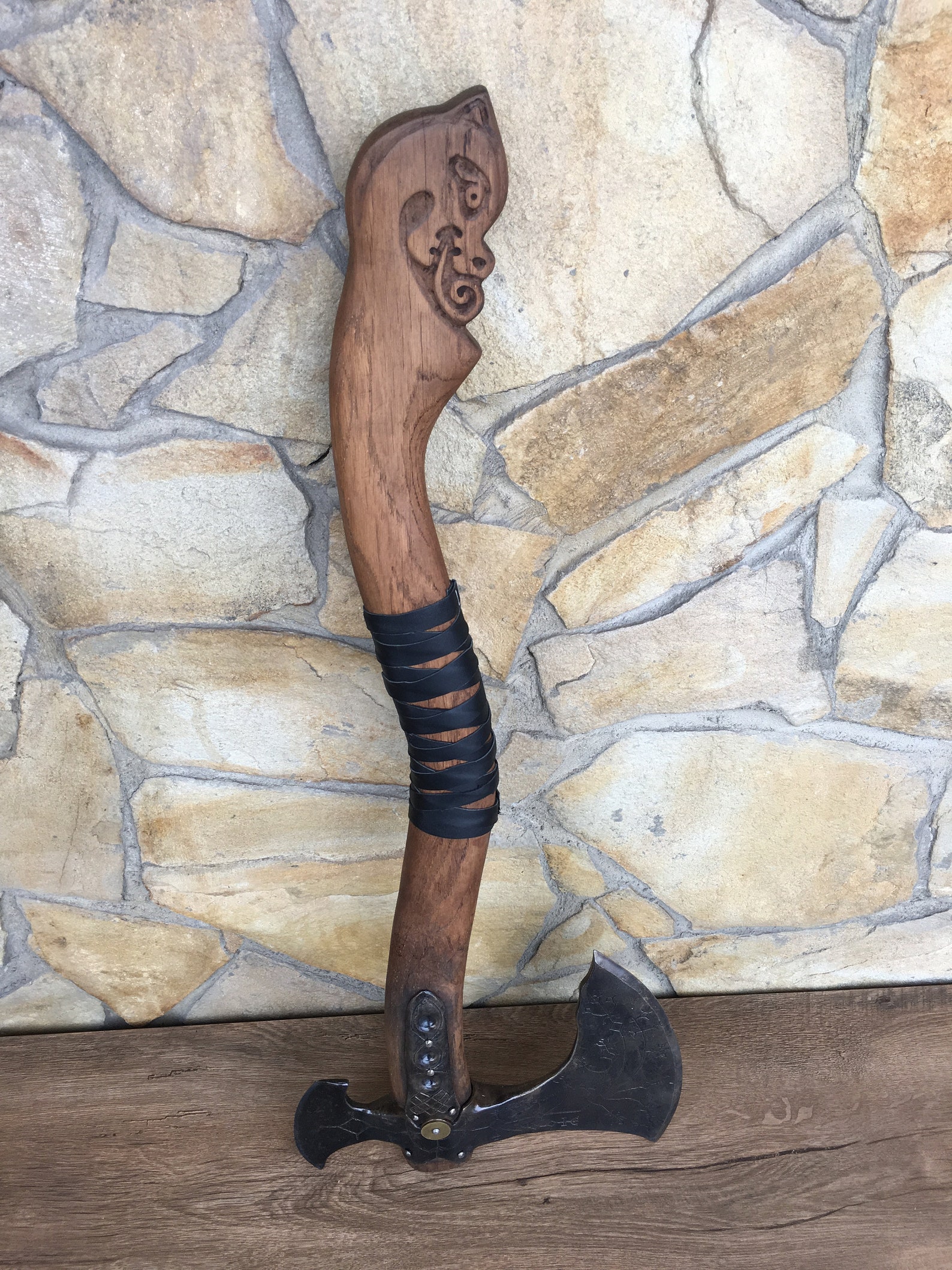 Viking Axe Cosplay Axe Cosplay Prop Replica Graduation - Etsy