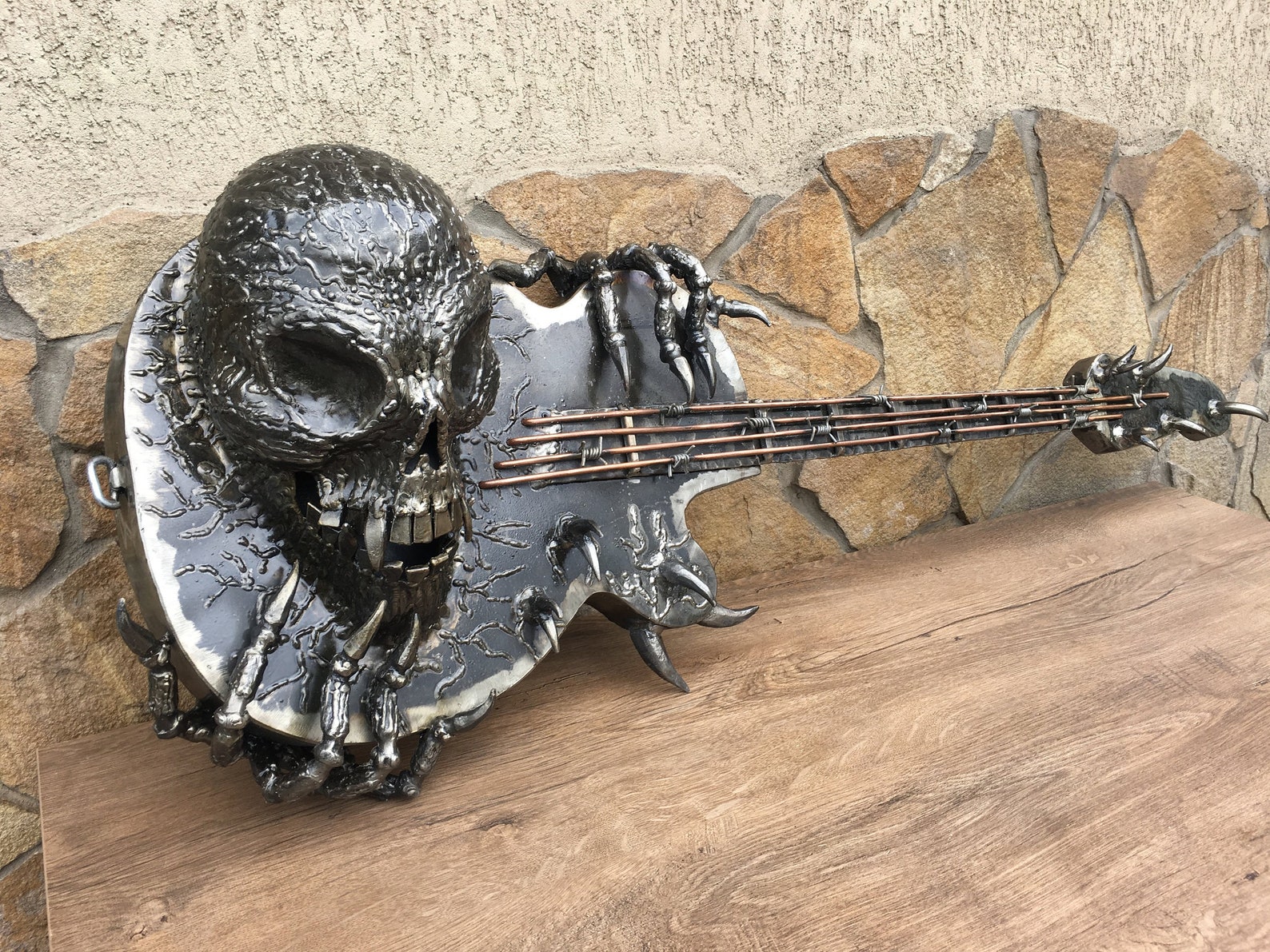 Guitar Skull Halloween Horror Gifts Music Gift Music - Etsy