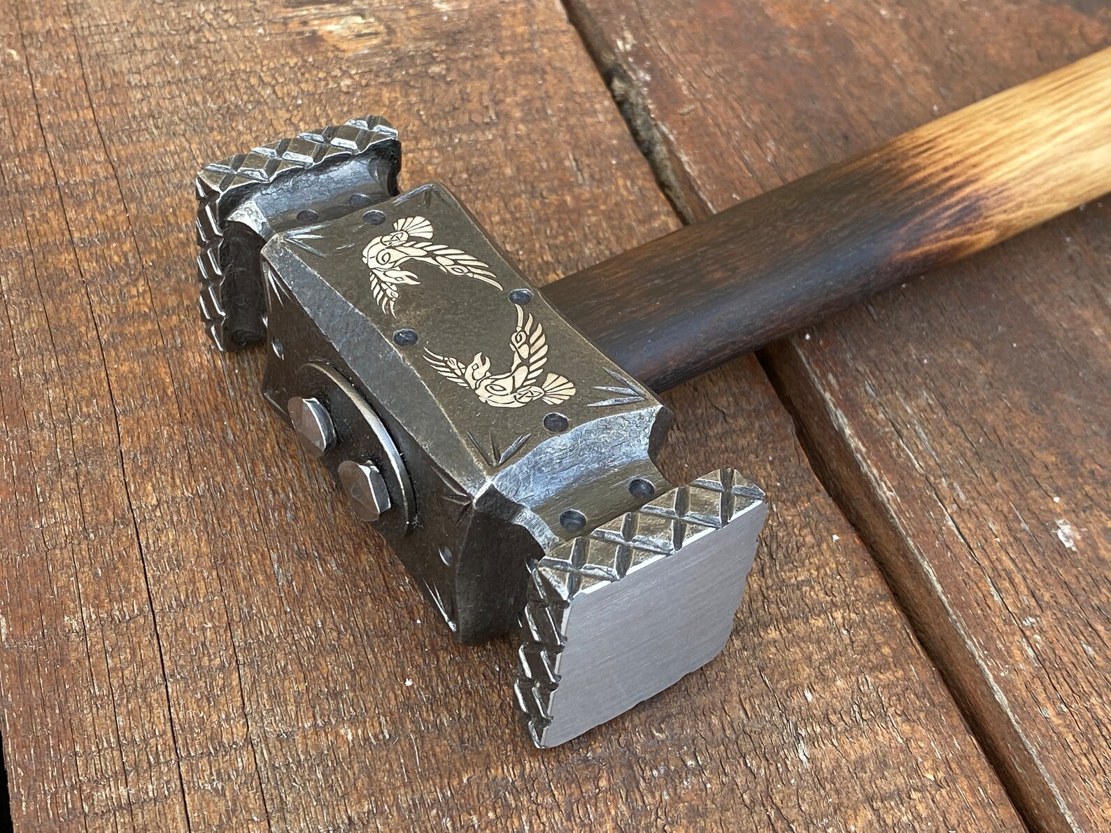 Hammer Raven Crow Celtic Gift Graduation Gift Groomsmen - Etsy