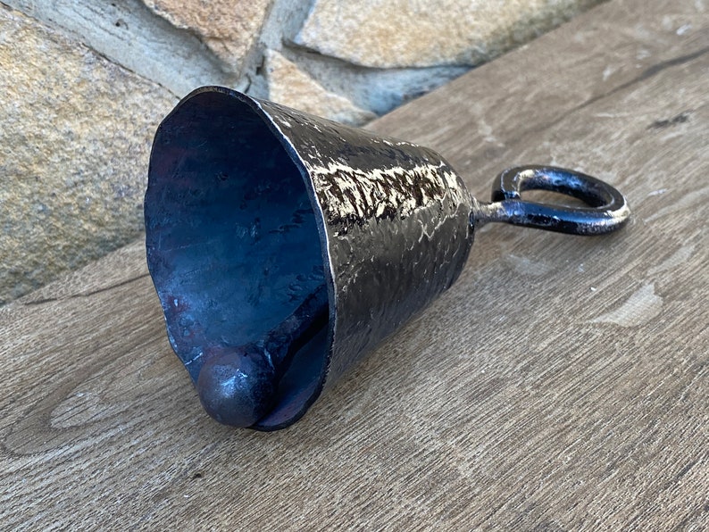 Metal bell hand made bells wrought iron bells metal bells | Etsy