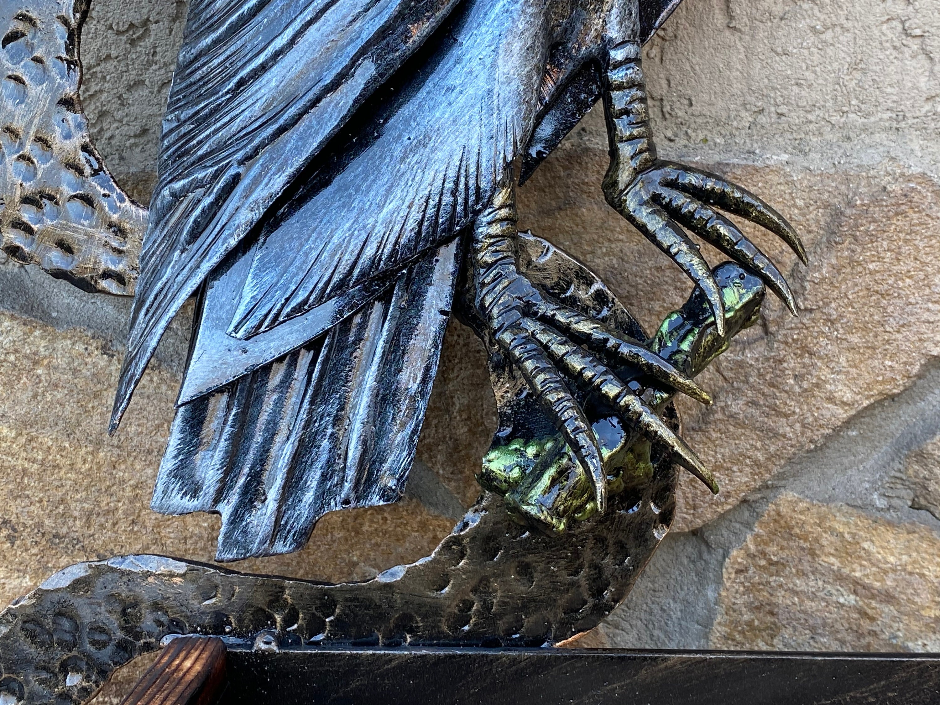 Kitchen rack raven kitchen shelf spice rack crow wall | Etsy