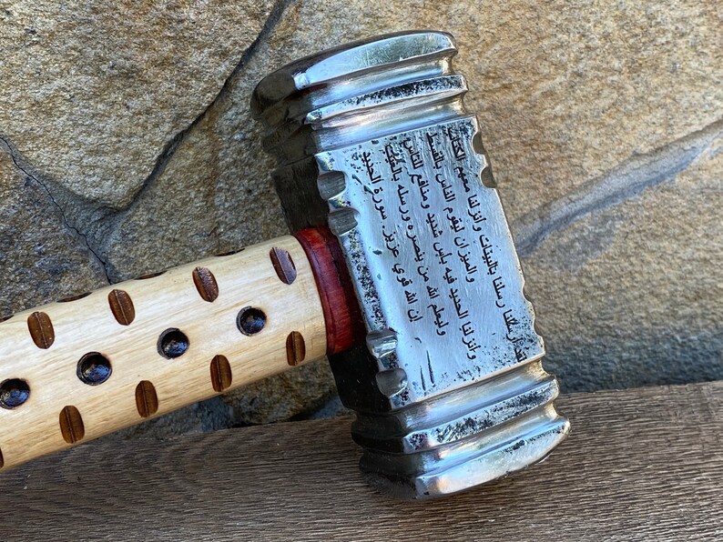 Hand forged hammer blacksmith hammer iron gift for him | Etsy