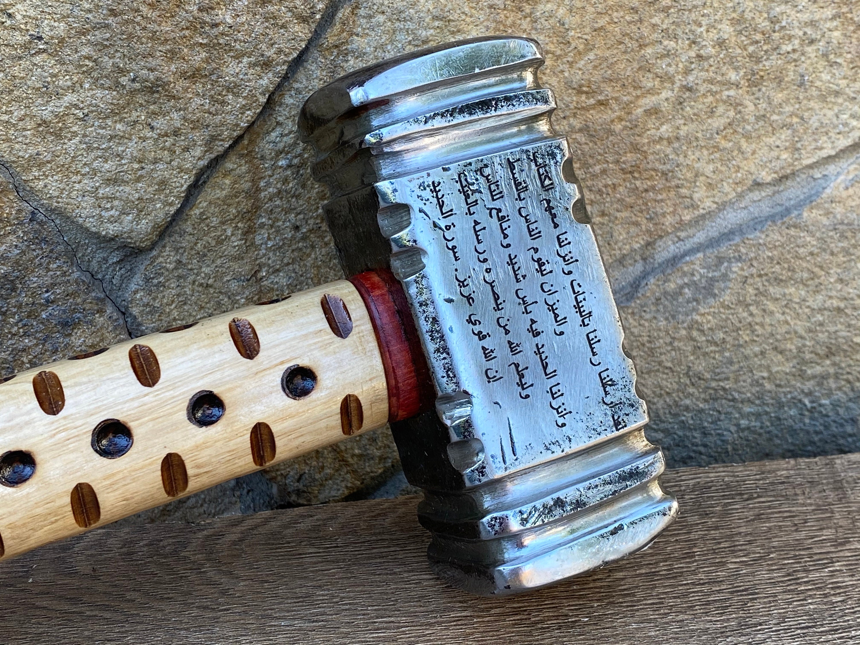 Hand Forged Hammer Blacksmith Hammer Iron Gift for Him - Etsy