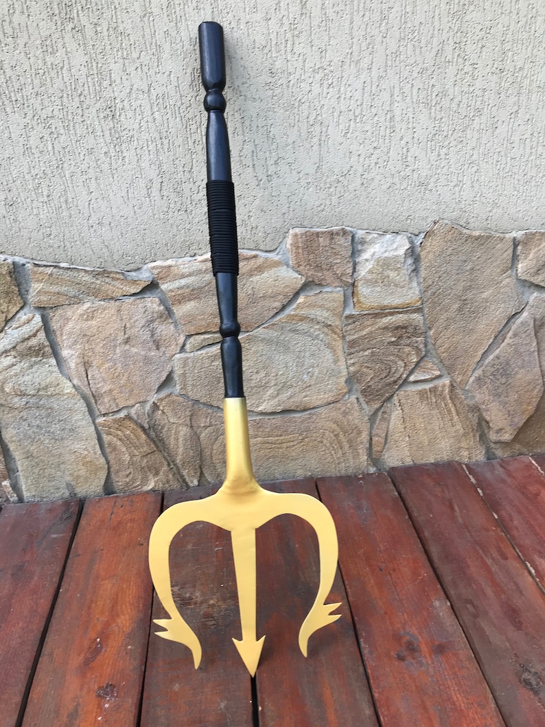 Engraved Trident, Custom Trident, Neptune Trident, Trident, Poseidon ...