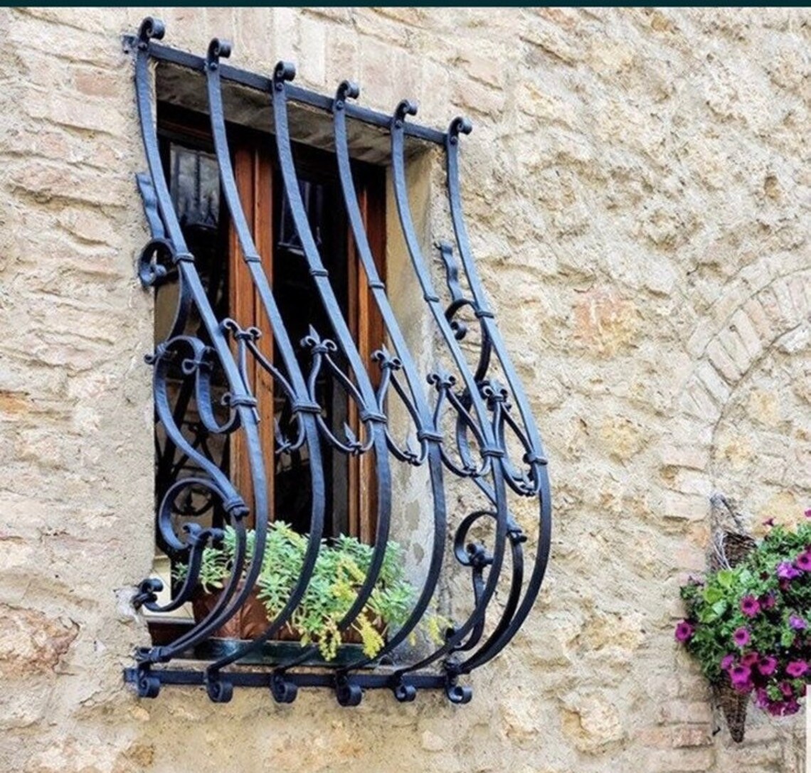 Window Guard Window Grille Window Garden Yard - Etsy