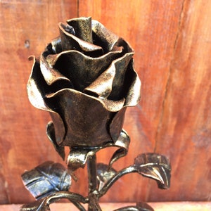 Iron Rose, Metal Rose, Steel Rose, Wedding Anniversary, Anniversary ...